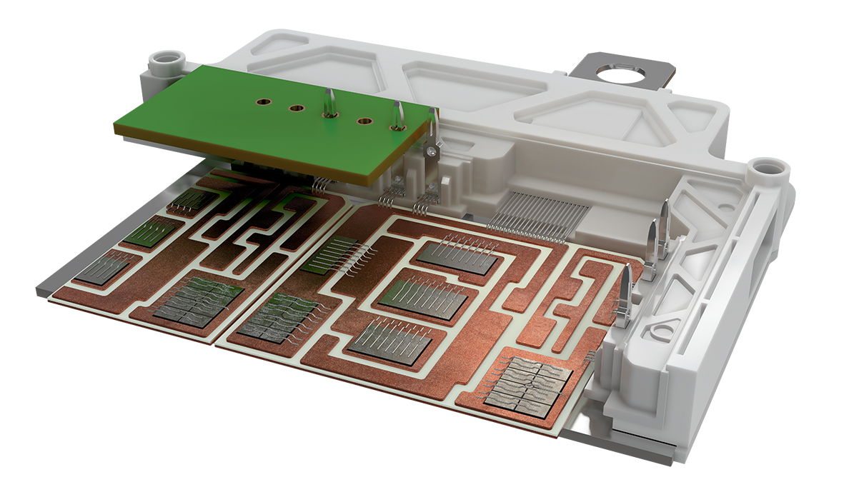 Copper strips for power electronics